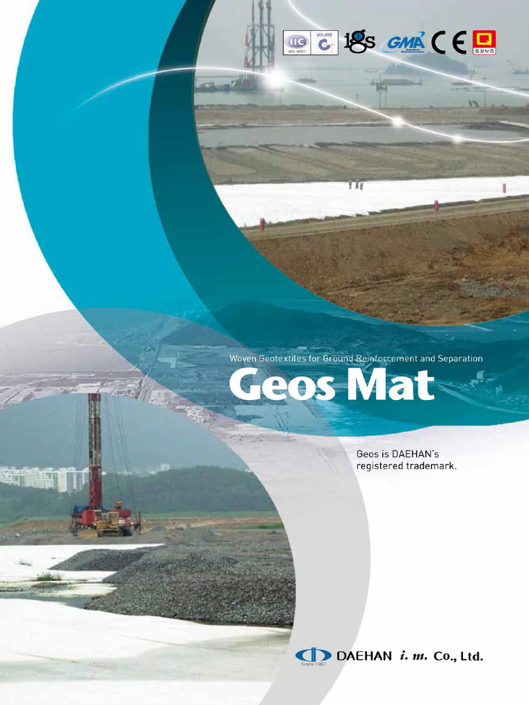 Brochure-Geos Mat - 2022 (Woven Geotextile) | PDF