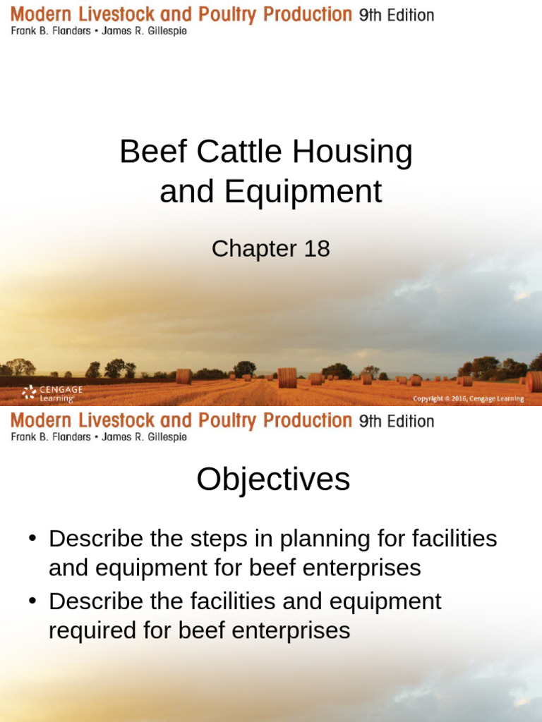 Beef Cattle Housing and Equipment | PDF | Cattle | Hay