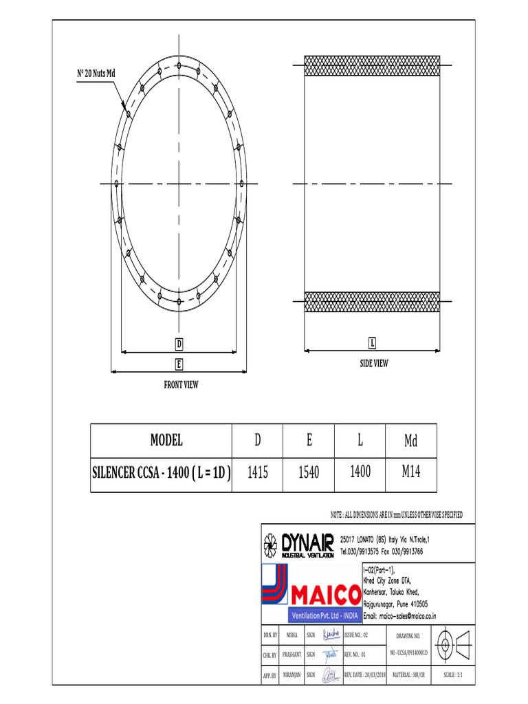 Mi Ccsa 09140001D | PDF