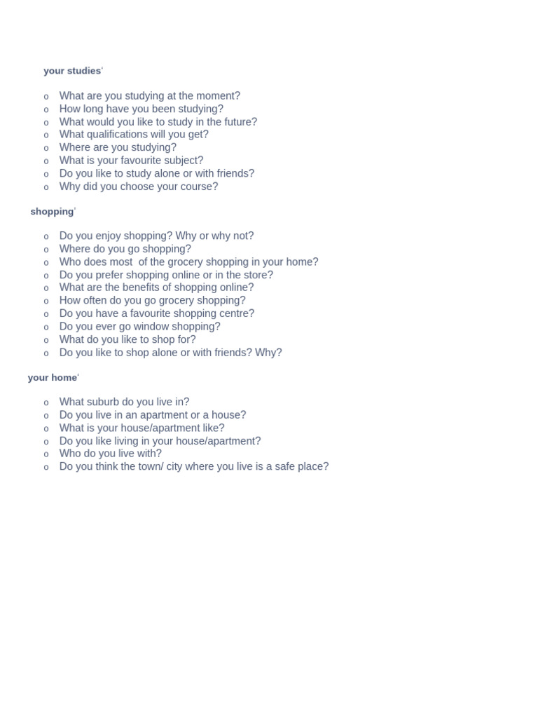 Expand Your Answer in Speaking | PDF | Verb | Adjective
