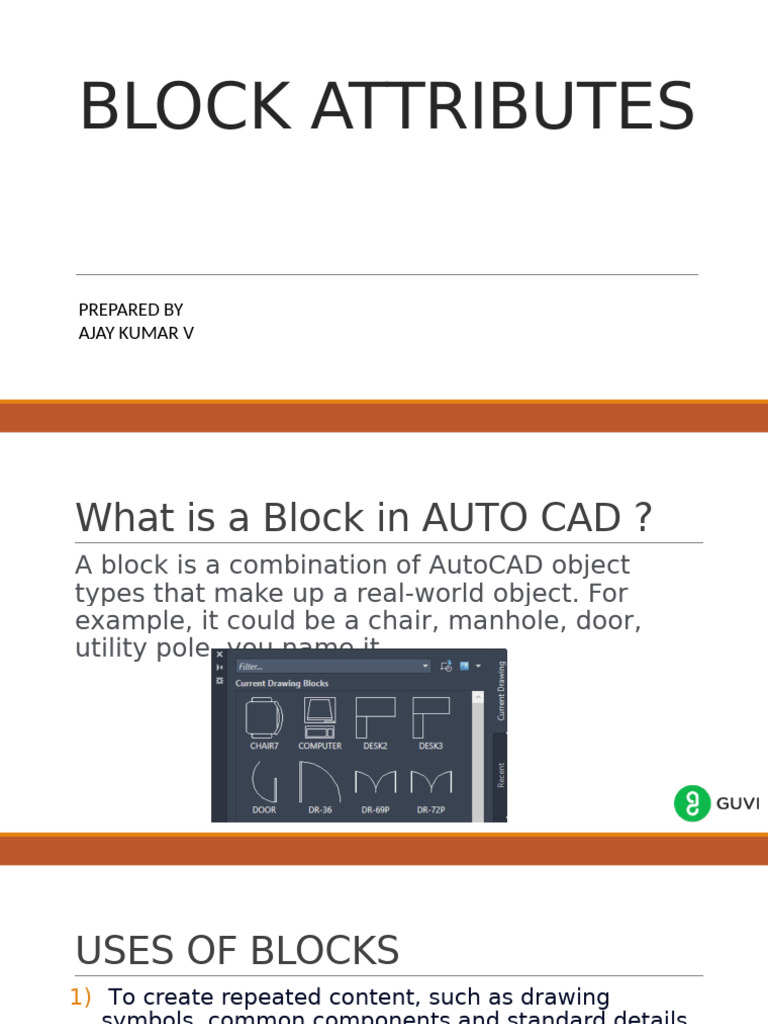 Block Attributes | PDF | Art | Technology & Engineering