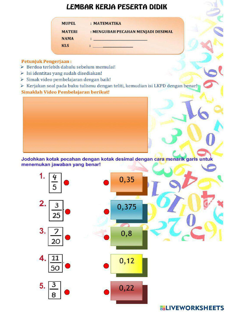 LKPD PENJUMLAHAN PECAHAN-3 | PDF LKPD PENJUMLAHAN PECAHAN-3 | PDF
