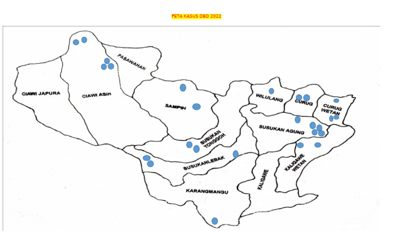 Peta Kasus DBD 2022 | PDF