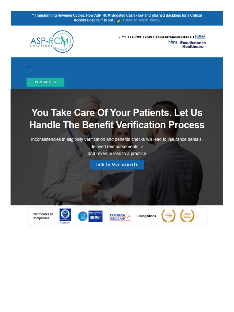 Eligibility Verification and Benefits Check | PDF | Electronic Data ...