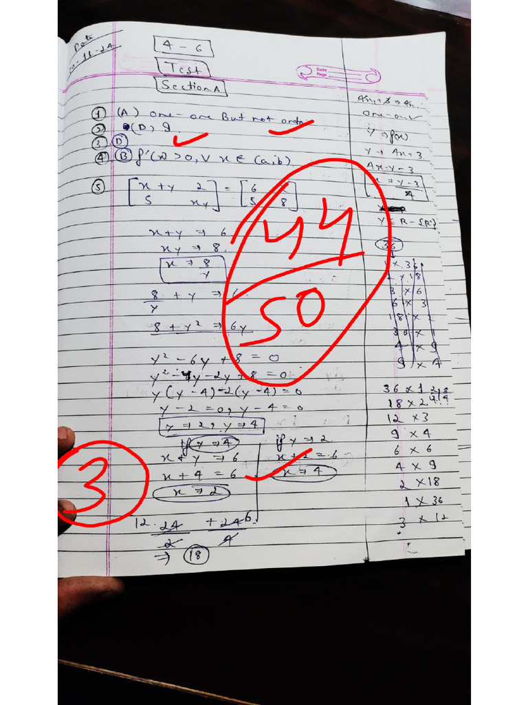 Class 12 Maths Pyq Important | PDF