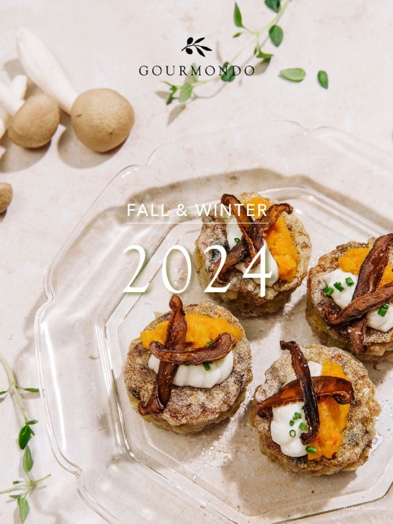 Gourmondo Fall & Winter Menu 2024 | PDF | Pickling | Salad