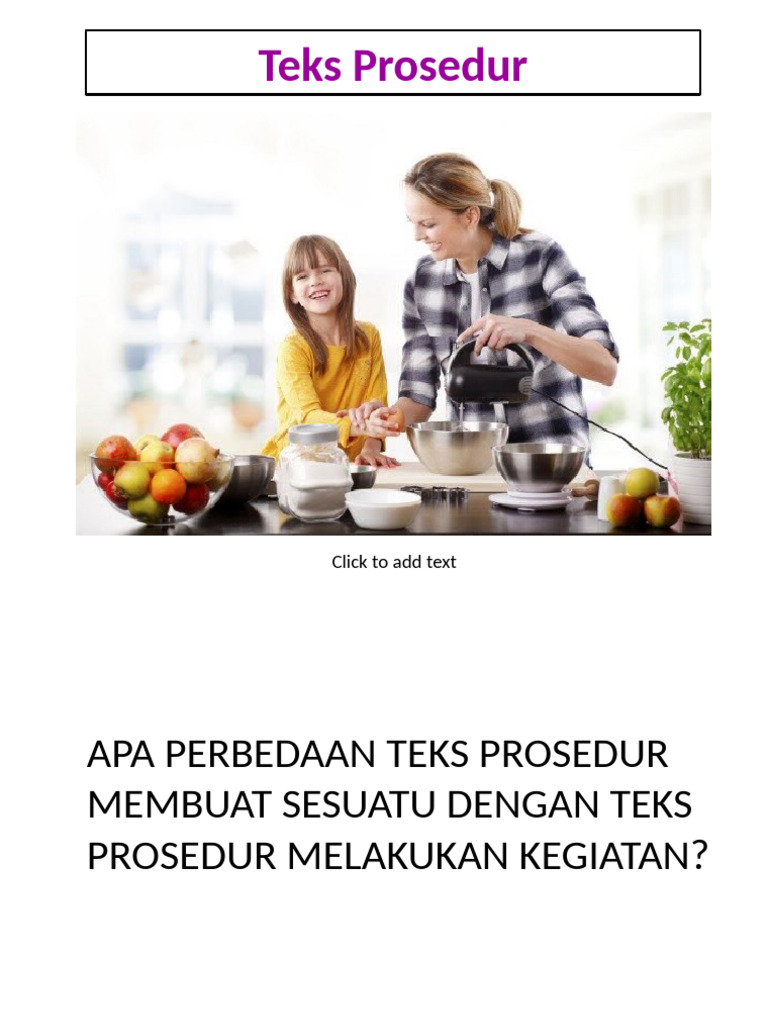 Teks Prosedur 1 | PDF | Karier & Perkembangan