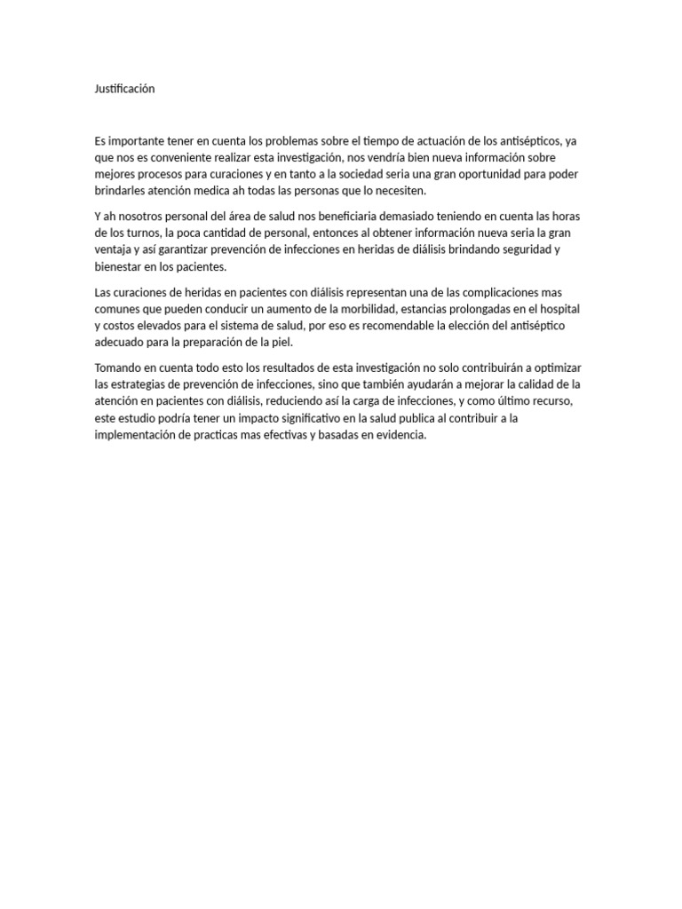 Justificación | PDF | Ciencia y matemáticas