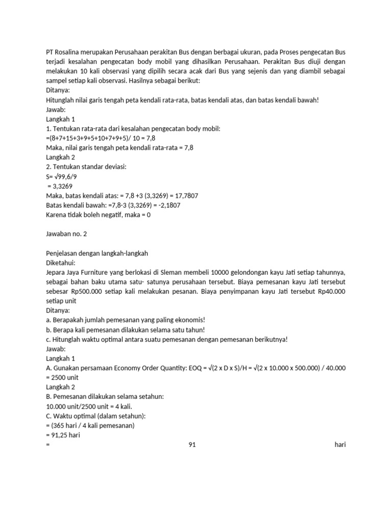 Tugas 2 EKMA4215 | PDF | Metode & Bahan Ajar