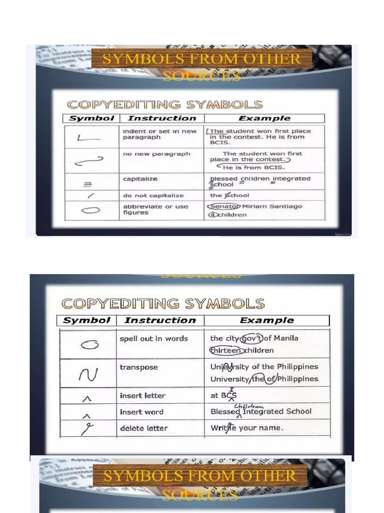 Copy Reading Symbol | PDF | Social Science