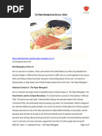 The Paper Menagerie | PDF