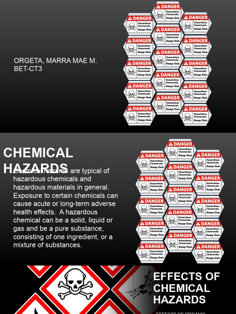 Orgeta Marra Mae M. Chemical Hazards | PDF | Central Nervous System ...