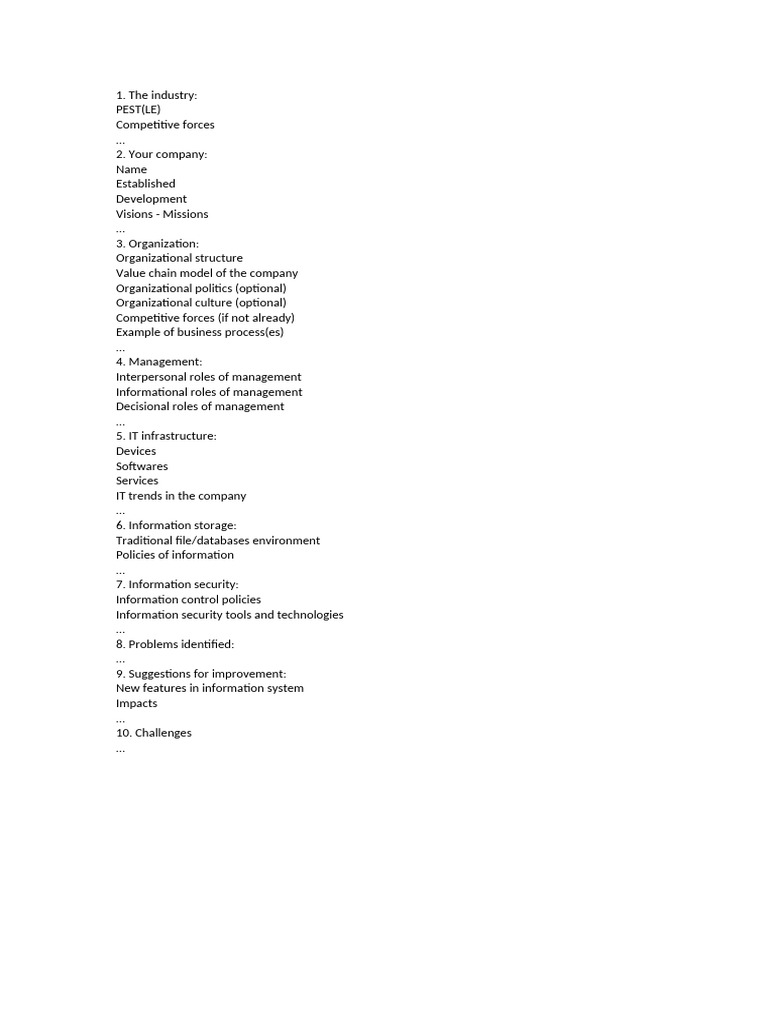 Group Project Template | PDF | Career & Growth