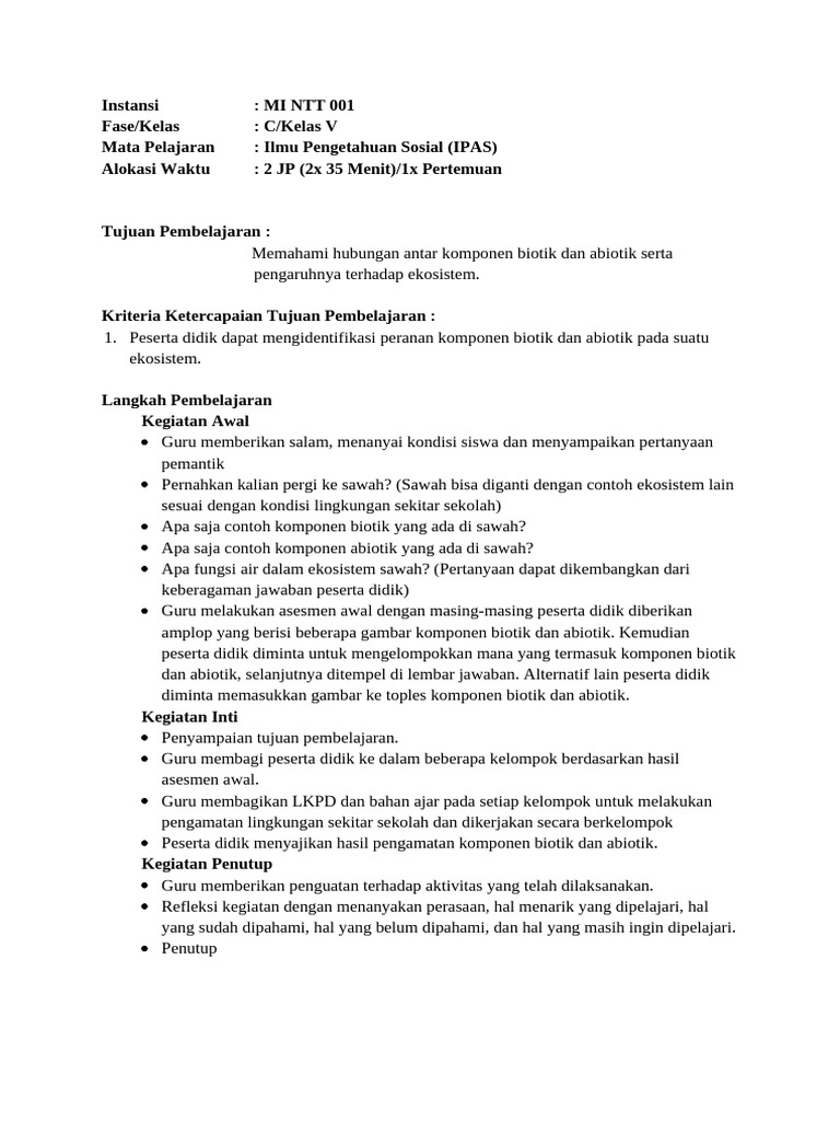 Modul Ajar Praktik Kerja CPNS 2024 | PDF