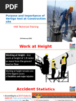 Working at Height - Training Presentation | PDF | Personal Protective ...