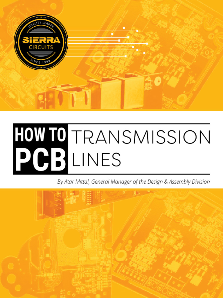 PCB Transmission Line Ebook | PDF | Transmission Line | Coaxial Cable