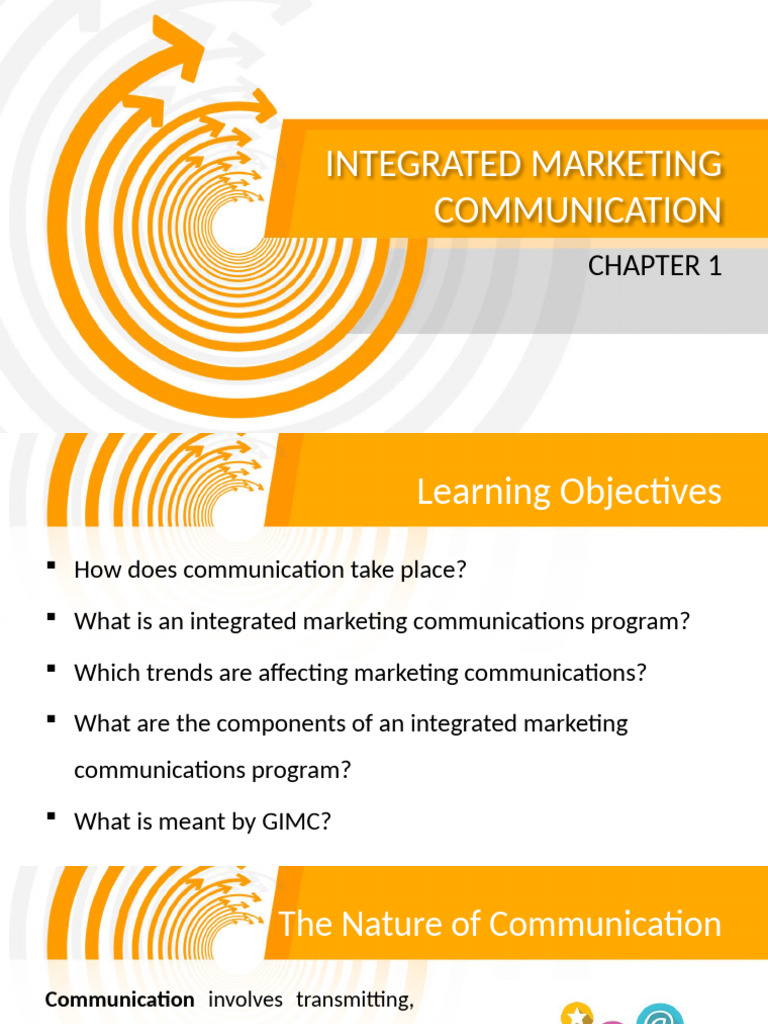 IMC Chapter 1 | PDF | Marketing Communications | Marketing