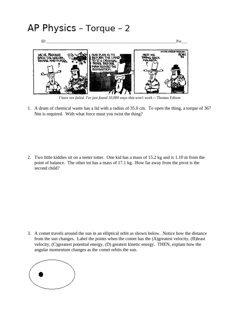 Torque and Circular Motion | PDF | Force | Torque