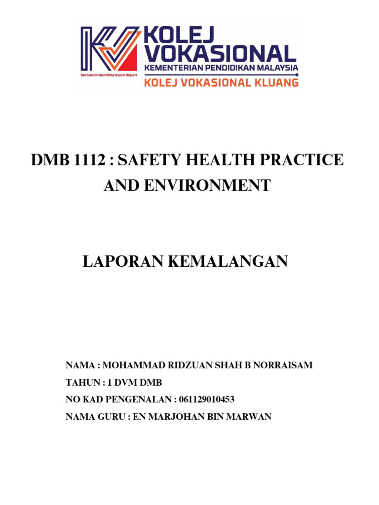Laporan Iwan DMB1112 | PDF