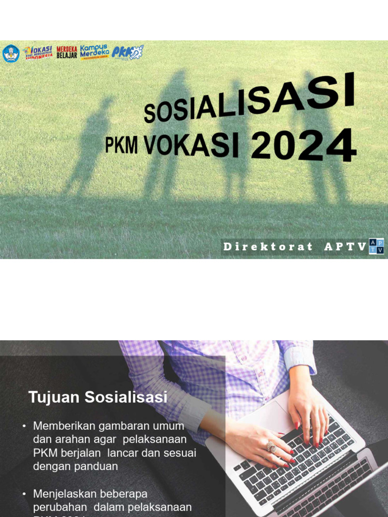 Materi Sosialisasi PKM 2024 Vokasi - Final | PDF