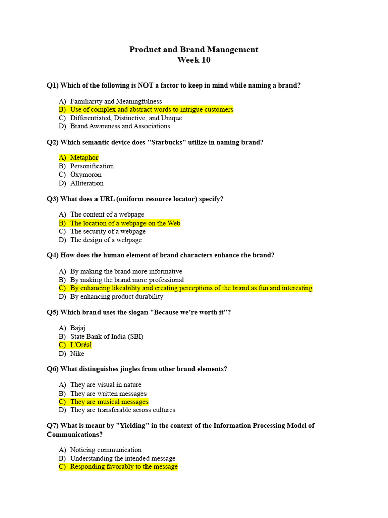 Week 10 Assignment PBM | PDF