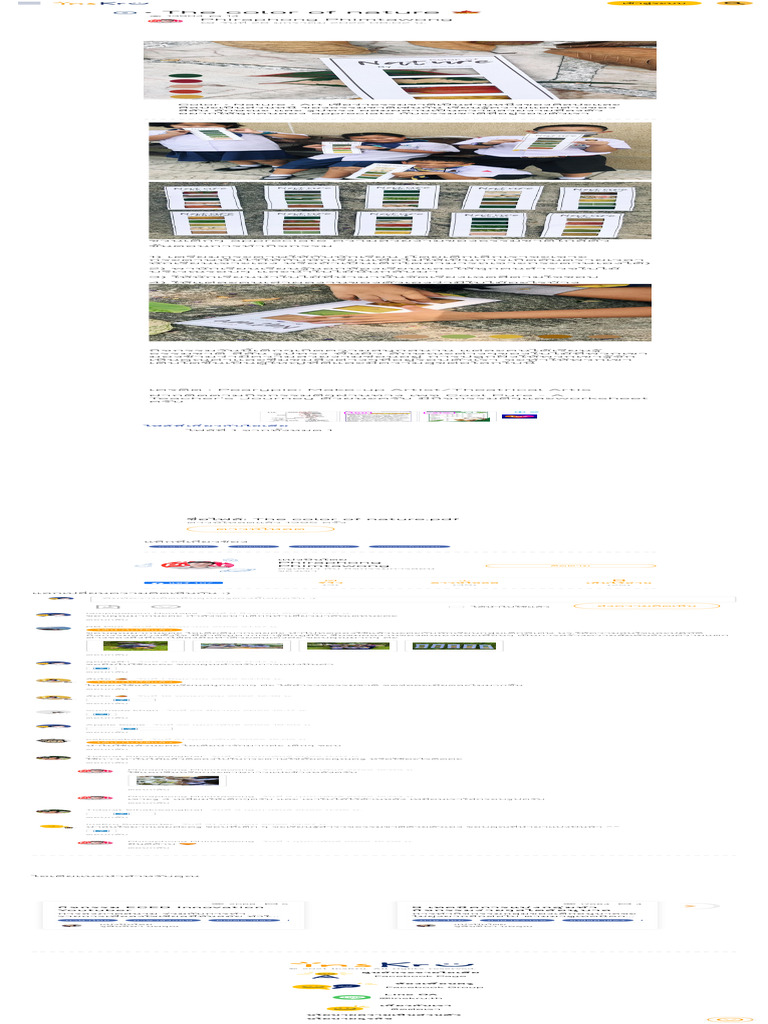 The Color of Nature ? - InsKru | PDF