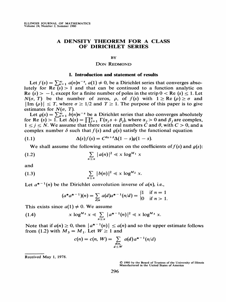 A (N) A (1) (S) (S) (S) (P) (B (N) N (S) A(s) + Fir), F(S) (1.1) A(s) F(S) - S) | PDF | Theorem ...