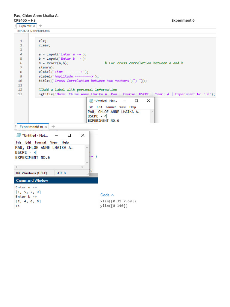 CPE465 Exp6 Pau | PDF