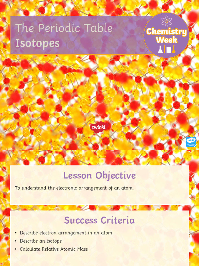 Isotopes | PDF | Isotope | Atoms