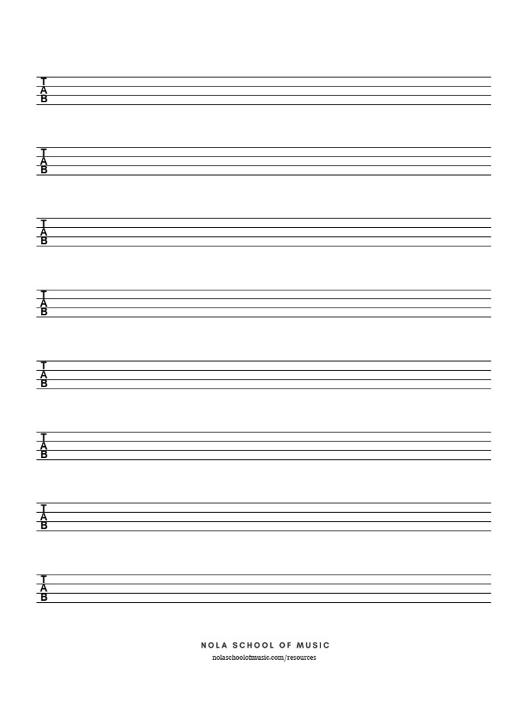 Ukulele - Blank Tab | PDF | Language Arts & Discipline