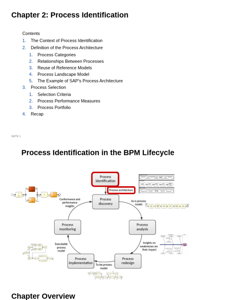 02 ProcessIdentification | PDF | Business Process | Procurement