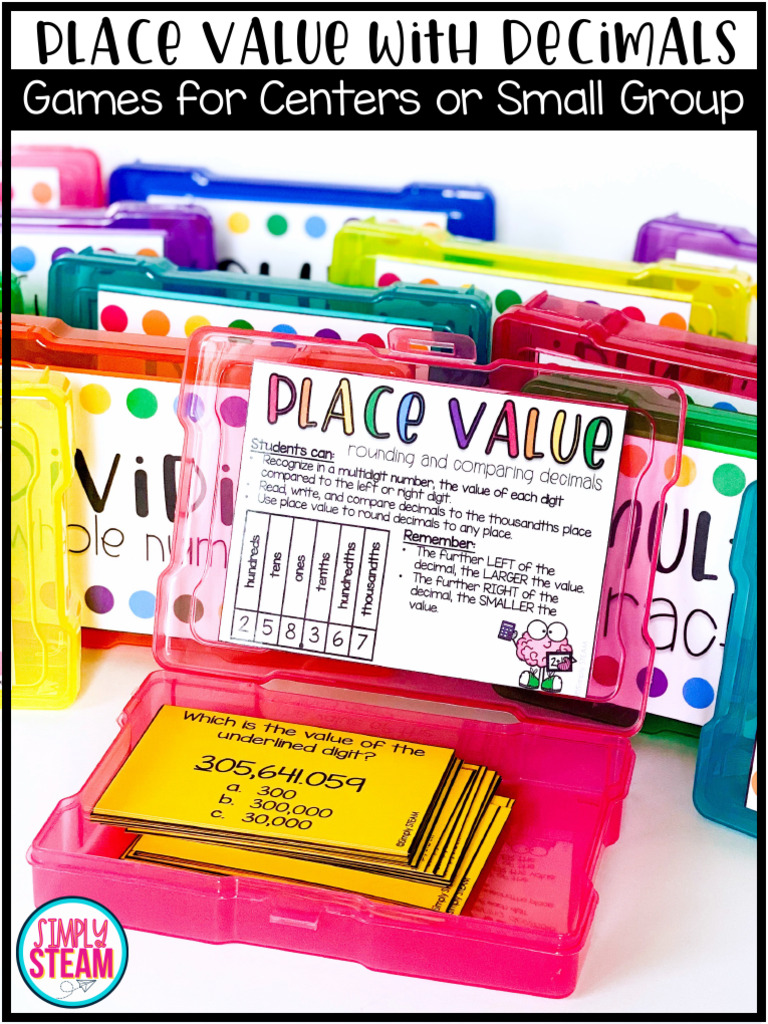 Games For Centers or Small Group | PDF