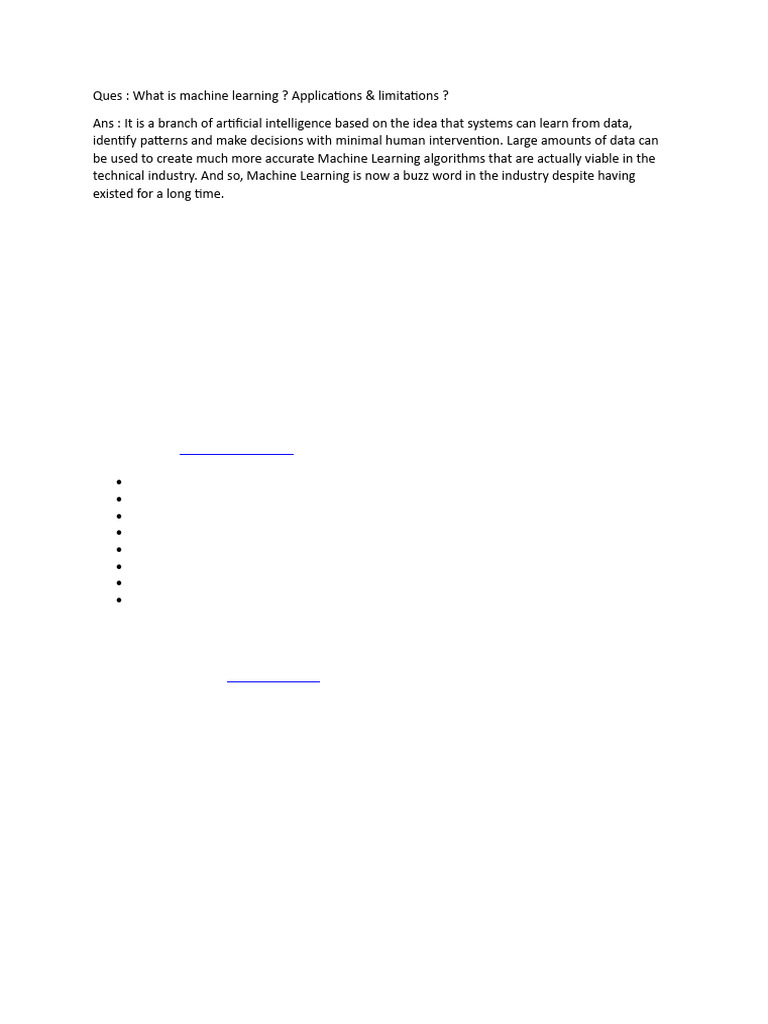 Machine Learning Semester Paper | PDF | Machine Learning | Artificial ...