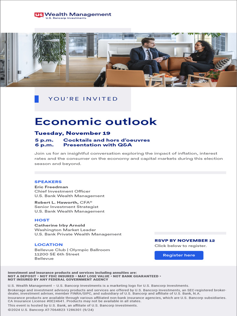 Invitation For An Evening With Erik Freedman USBII Nov 19 2024 | PDF | Finance & Money ...