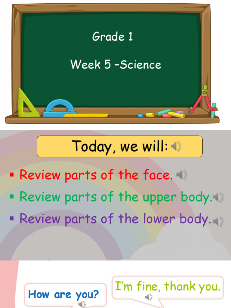 Week 5 - Science - Lesson Recap (Printable) - Nội Dung Bài Học - File ...