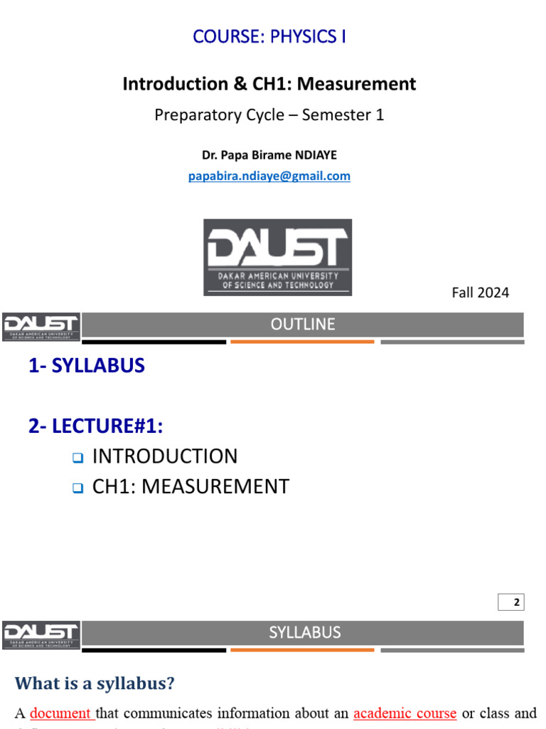 CH1 Measurement (1) | PDF | Physics | Physical Sciences