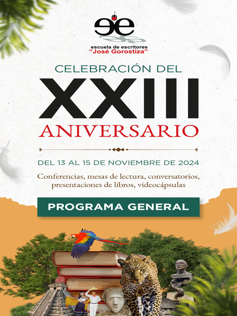 Programa General Aniversario XXIII Interactivo | PDF