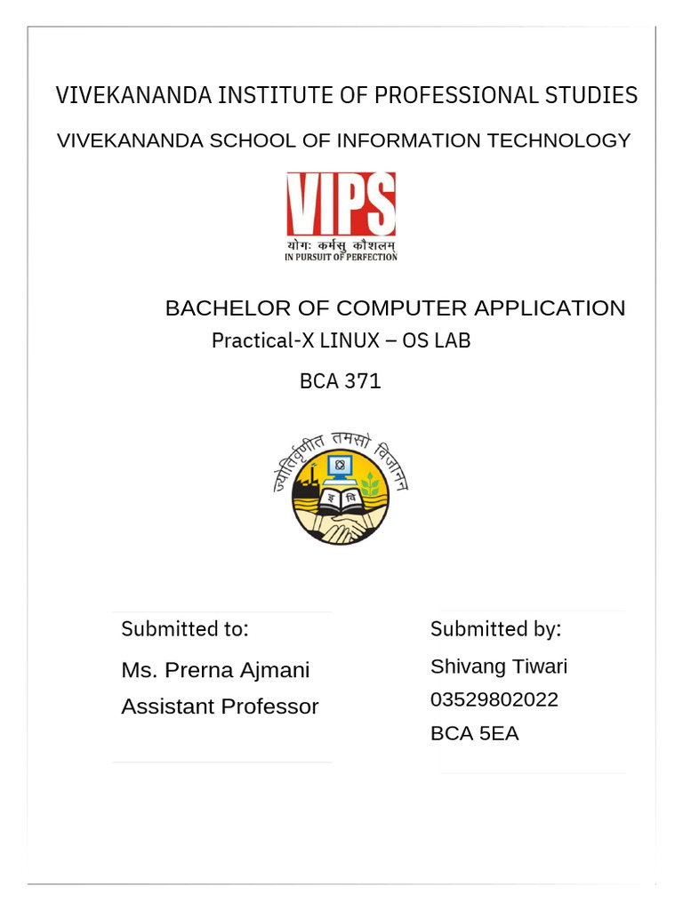 OS Practical PDF | PDF | Computers