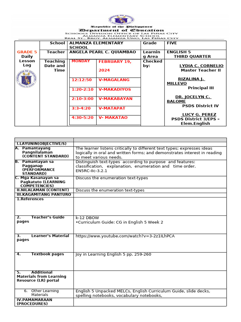 ENG-Q3-WEEK4-DAY1 | PDF | Cognitive Science | Human Communication