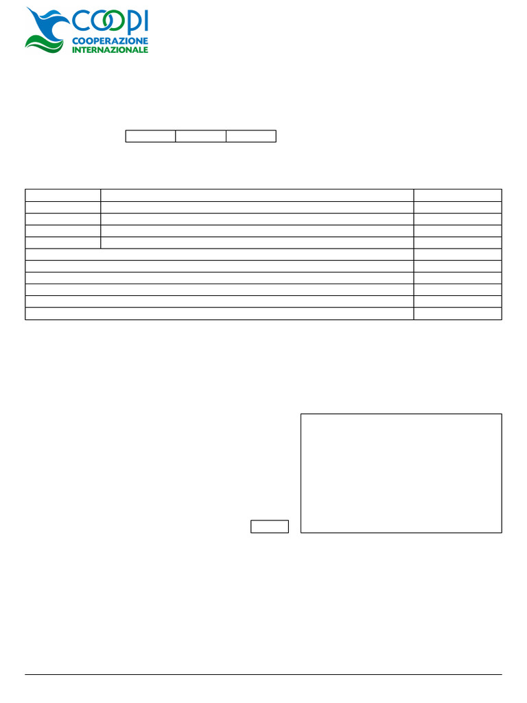 COOPI Payment Voucher for Kal Spare Parts | PDF | Payments