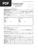 PNC Registration Form | PDF | Nursing | Health Care