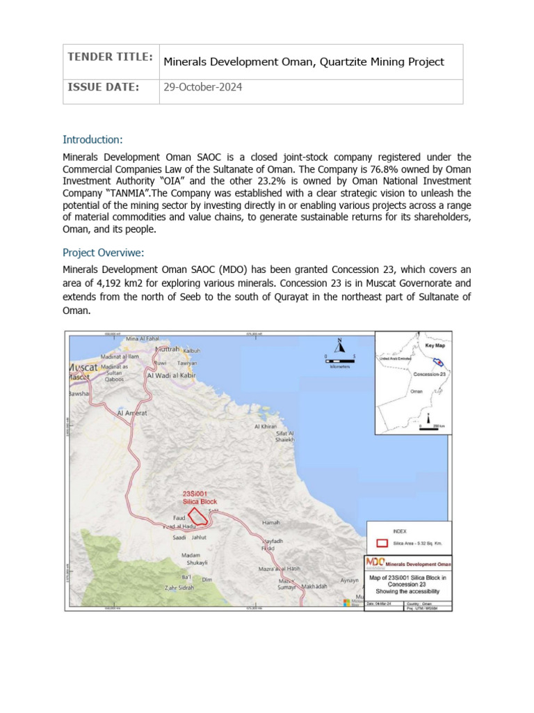 MDO Quartzite Project SiO2 | PDF | Technology & Engineering