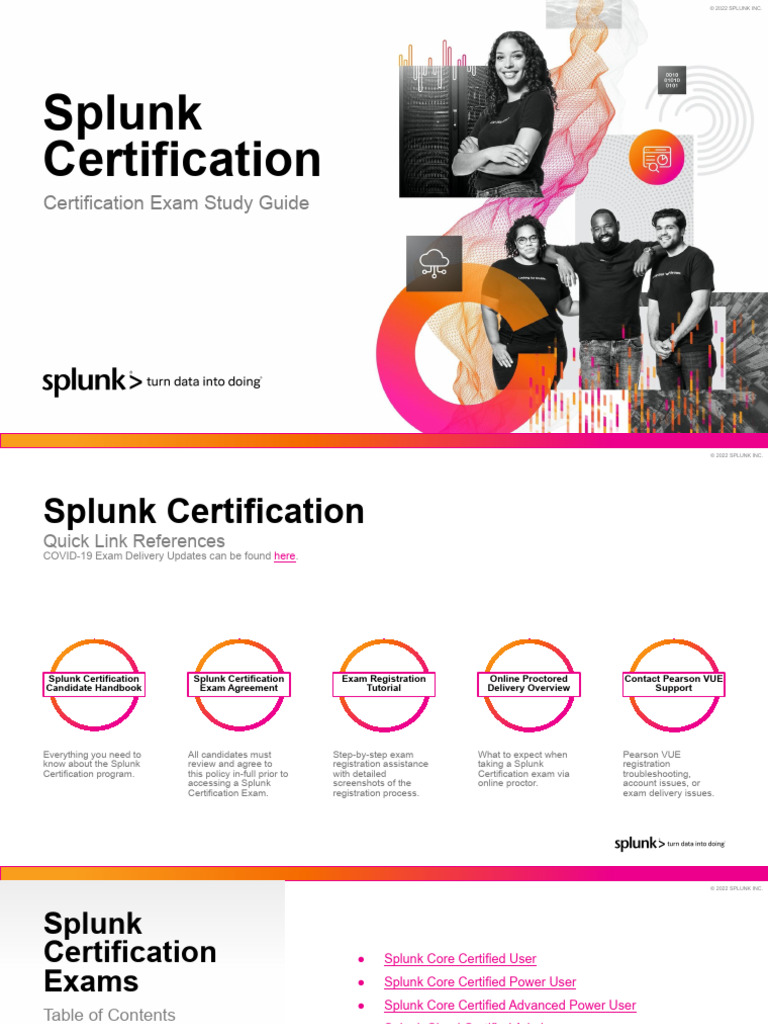 Splunk Certification Exams Study Guide | PDF | Professional Certification | Computing
