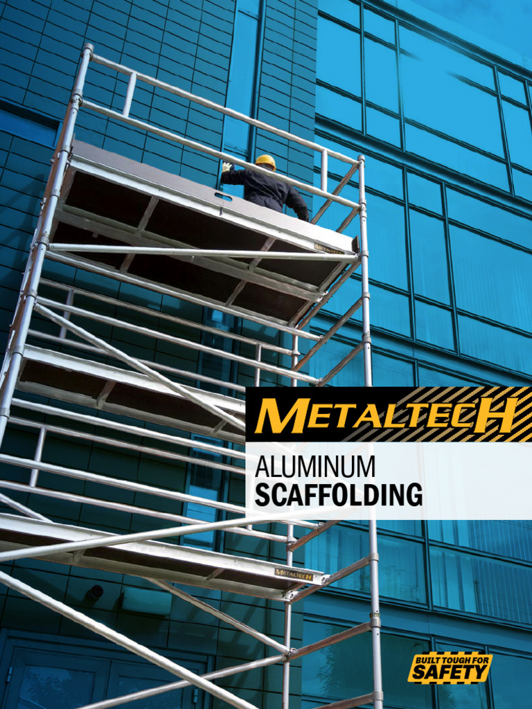 Metaltech Aluminum Scaffolding Overview | PDF | Scaffolding