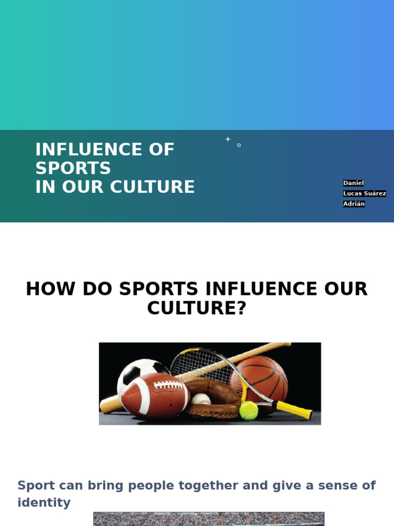 Cultural Impact of Sports | PDF