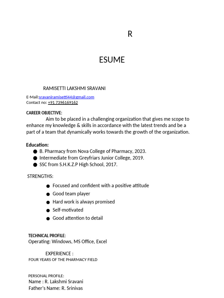 Sravani 1232-1-1 | PDF