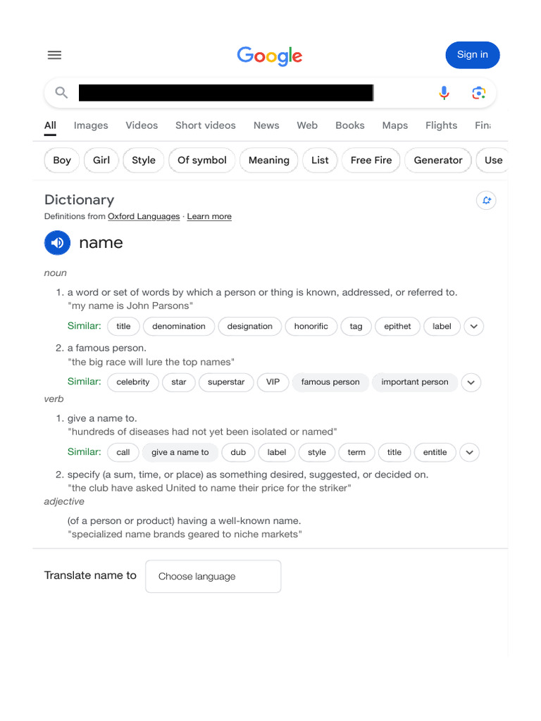 name - Google Search | PDF | Linguistics | Human Communication