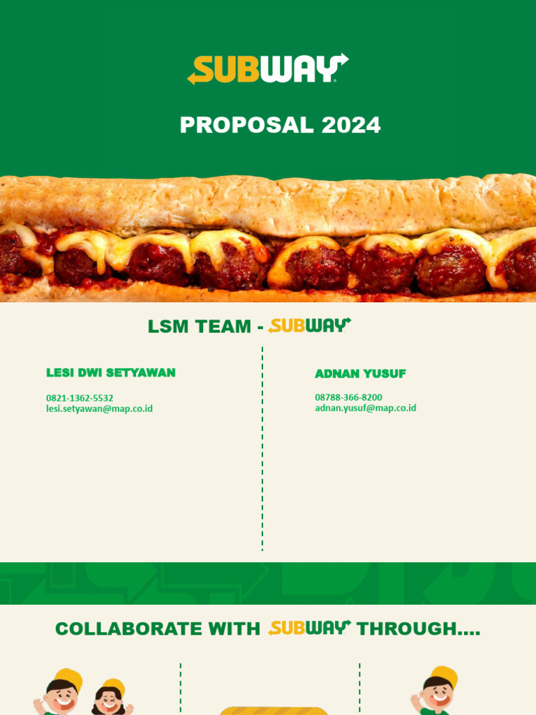 Subway Proposal 2024 | PDF