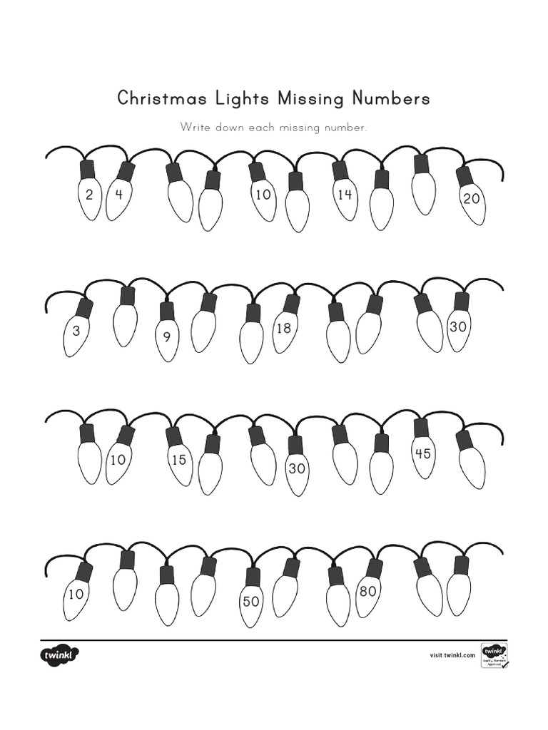 Missing Numbers | PDF