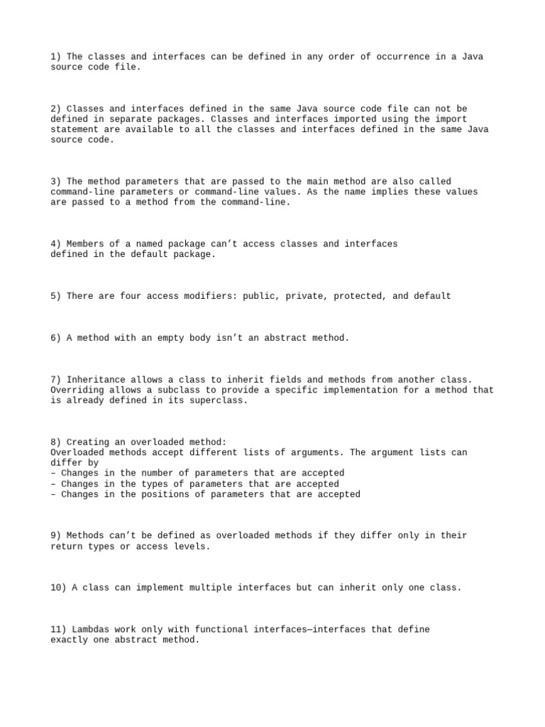 Java Programming Concepts Explained | PDF | Method (Computer ...